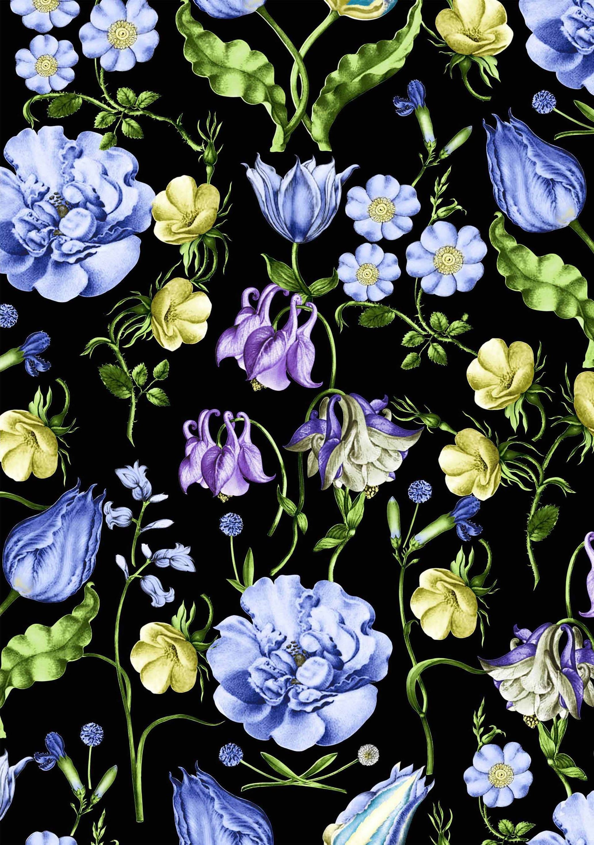 [Create Your Own] Cotton Musola (Botanic Wallpaper)