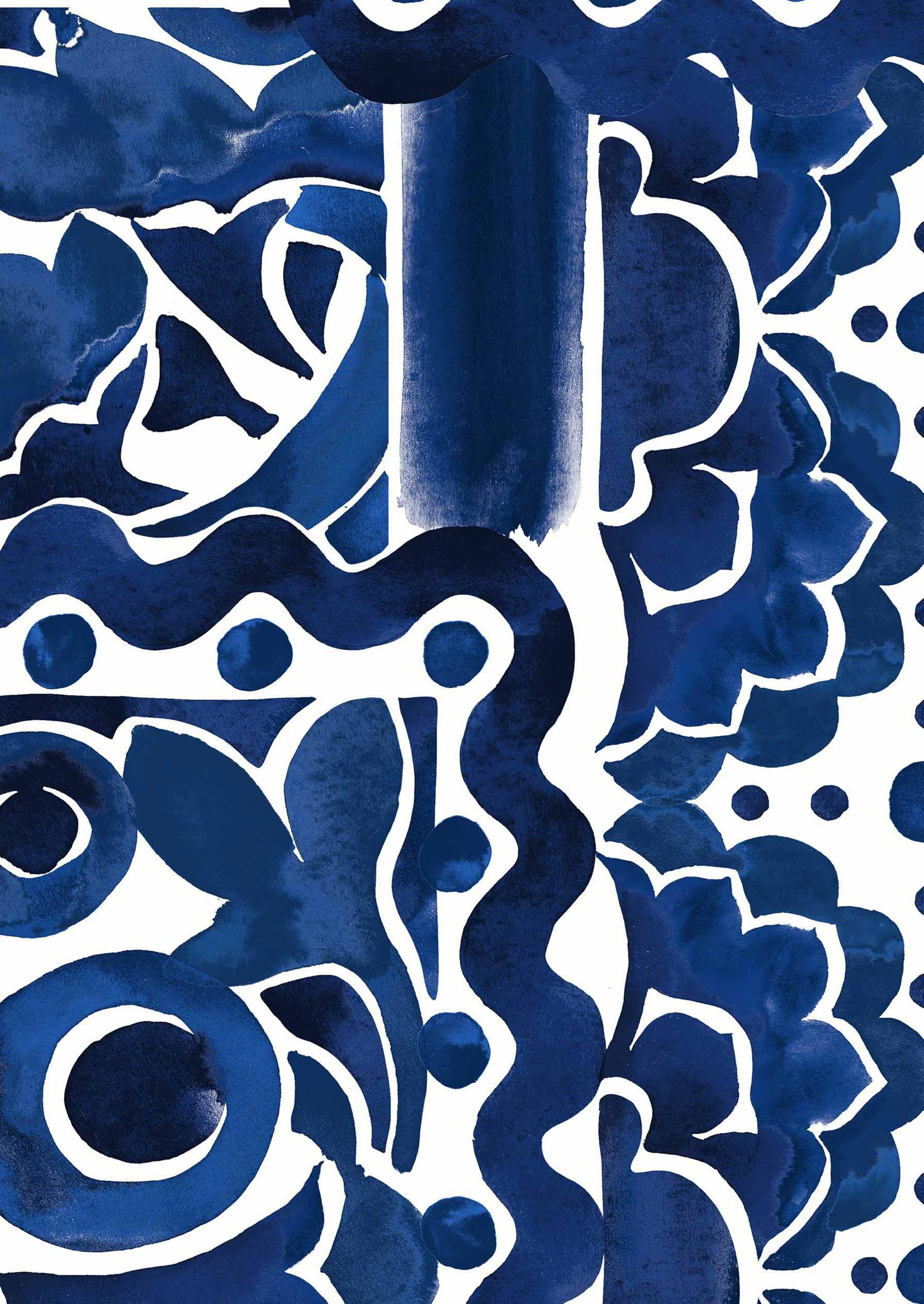 [Create Your Own] Cotton Stretch (Watercolor Tile Mono)